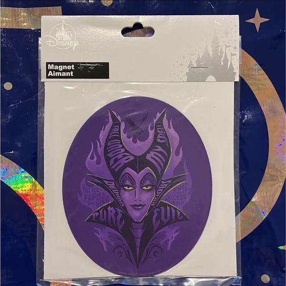 Disney | Accents | Disney Villains Maleficent Magnet | Poshmark